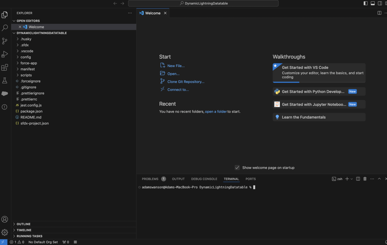 Set Up Vs Code For Salesforce Lightning Web Components Adam Swanson
